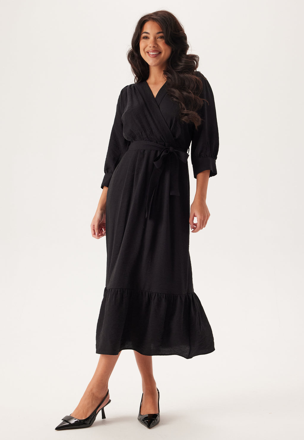 Puff Sleeve Structured Dress – Bubbleroom