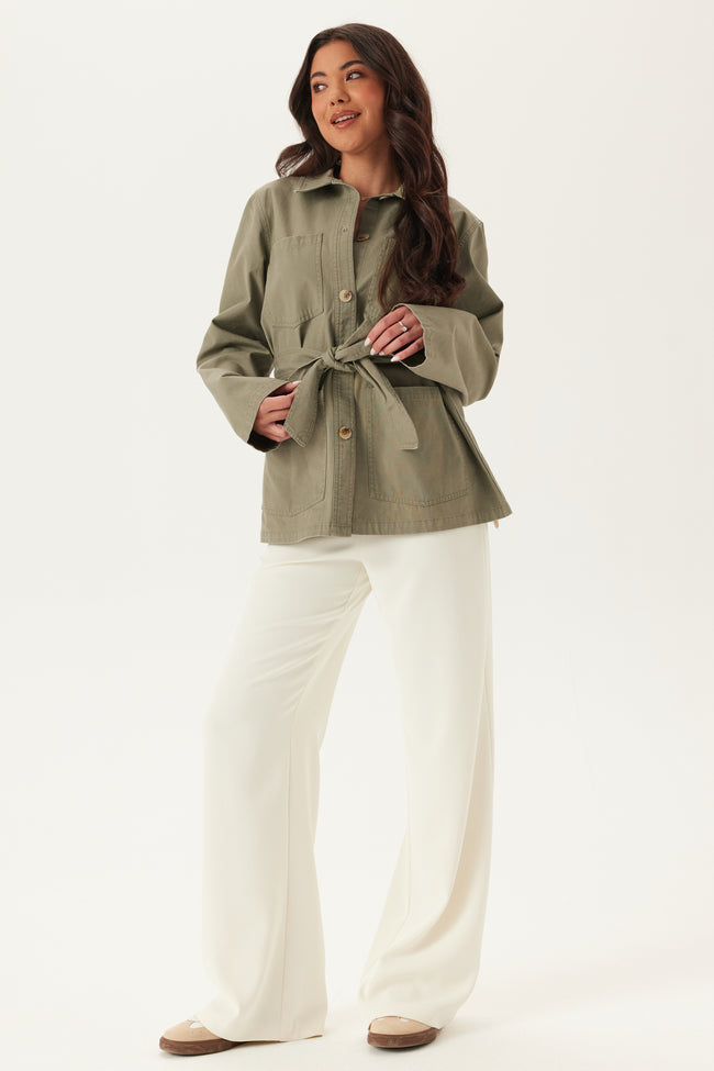 Happy holly - Happy Holly - Cotton Jacket Khaki green