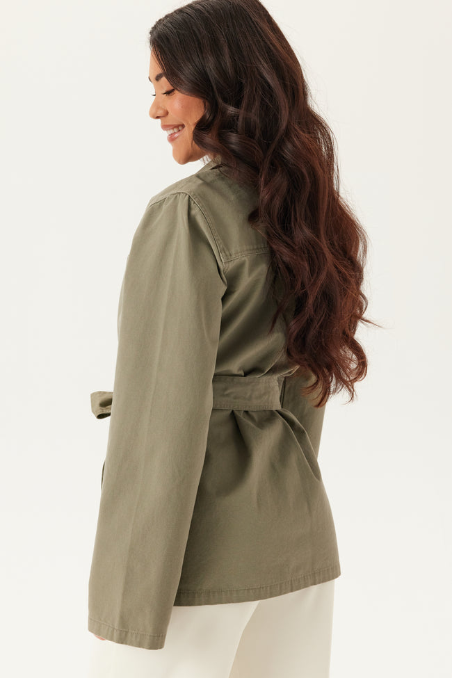 Happy holly - Happy Holly - Cotton Jacket Khaki green